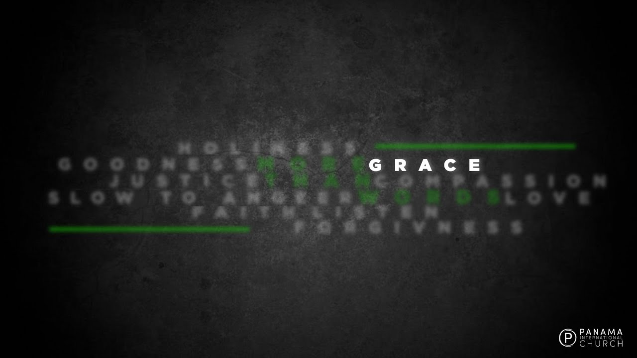 Paint Church | More than Words: Grace | Pastor Paul Succo - YouTube