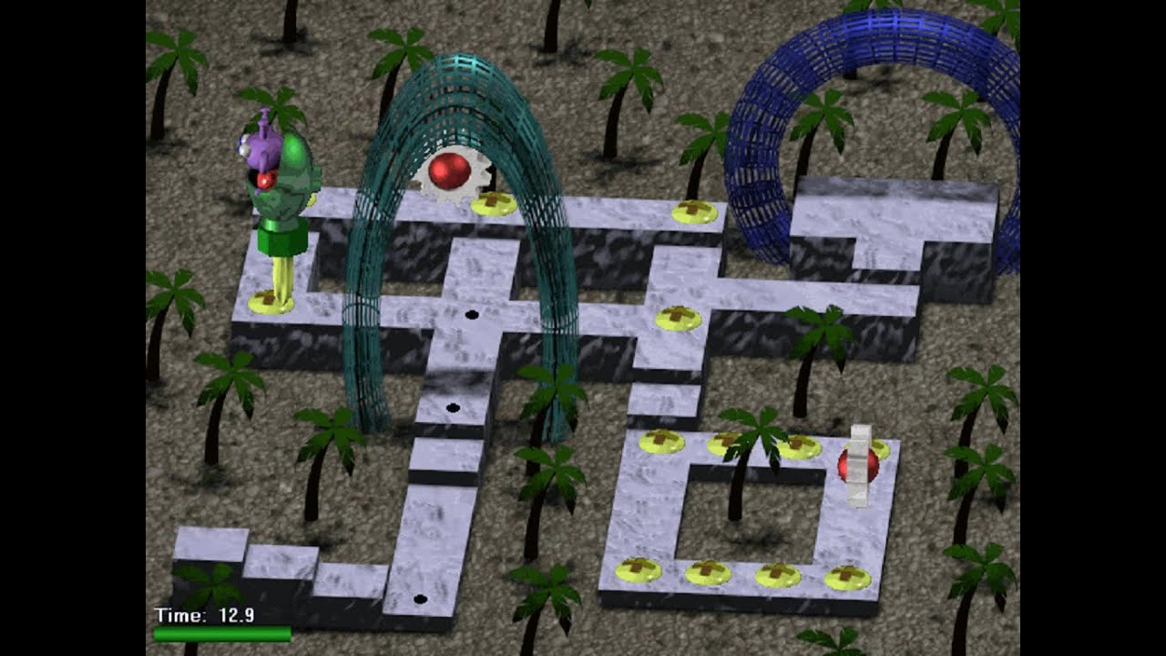 Gubble v1.0 (Windows game 1996) - YouTube