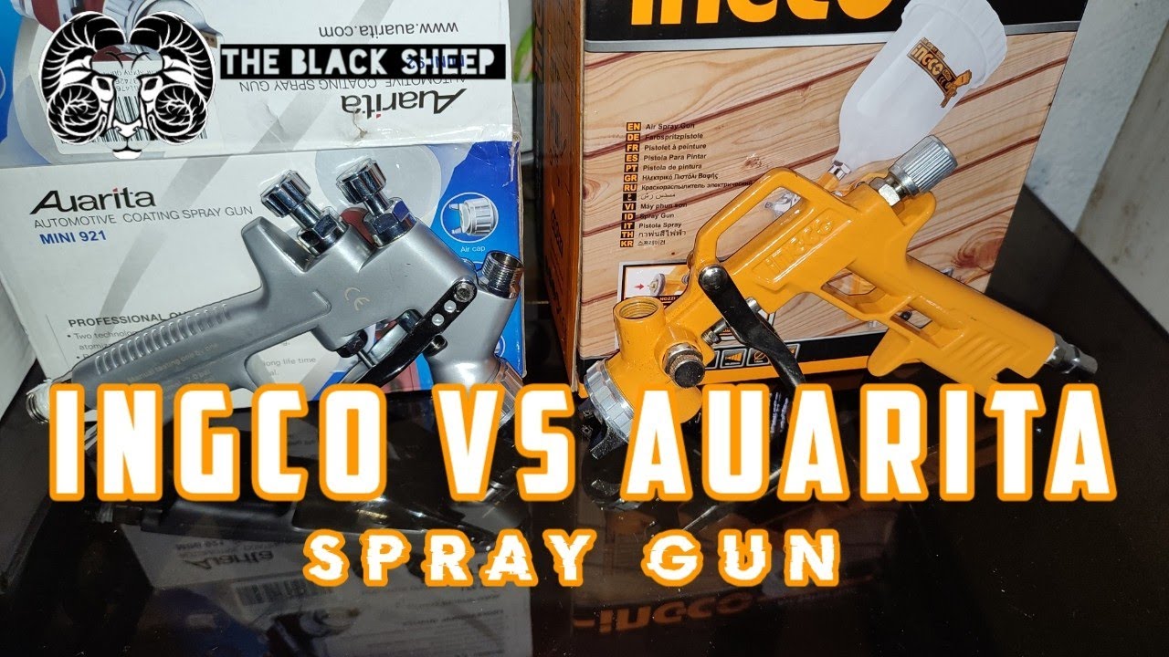 Ano ang pinaka magandang spray gun sa beginner - YouTube