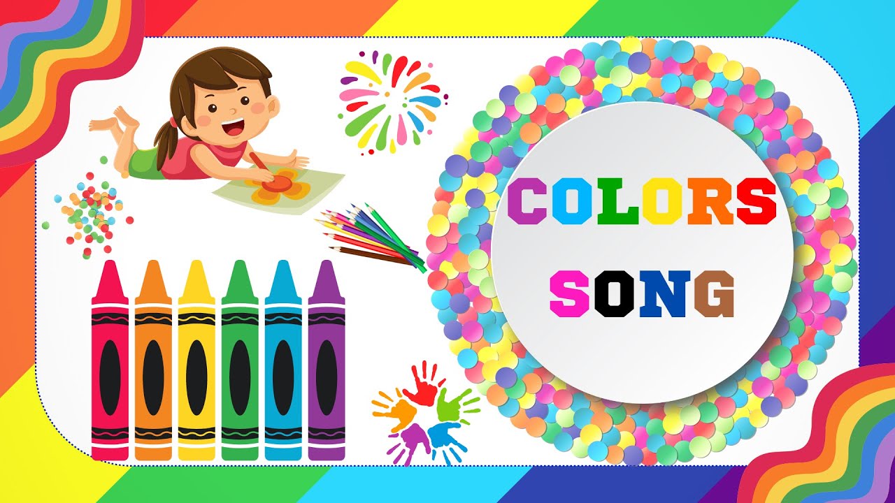 Colors Song for kids| Learn colors | Rainbow Swing Colors Song - YouTube