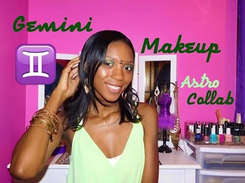 Gemini Makeup | Astrology Collab - YouTube