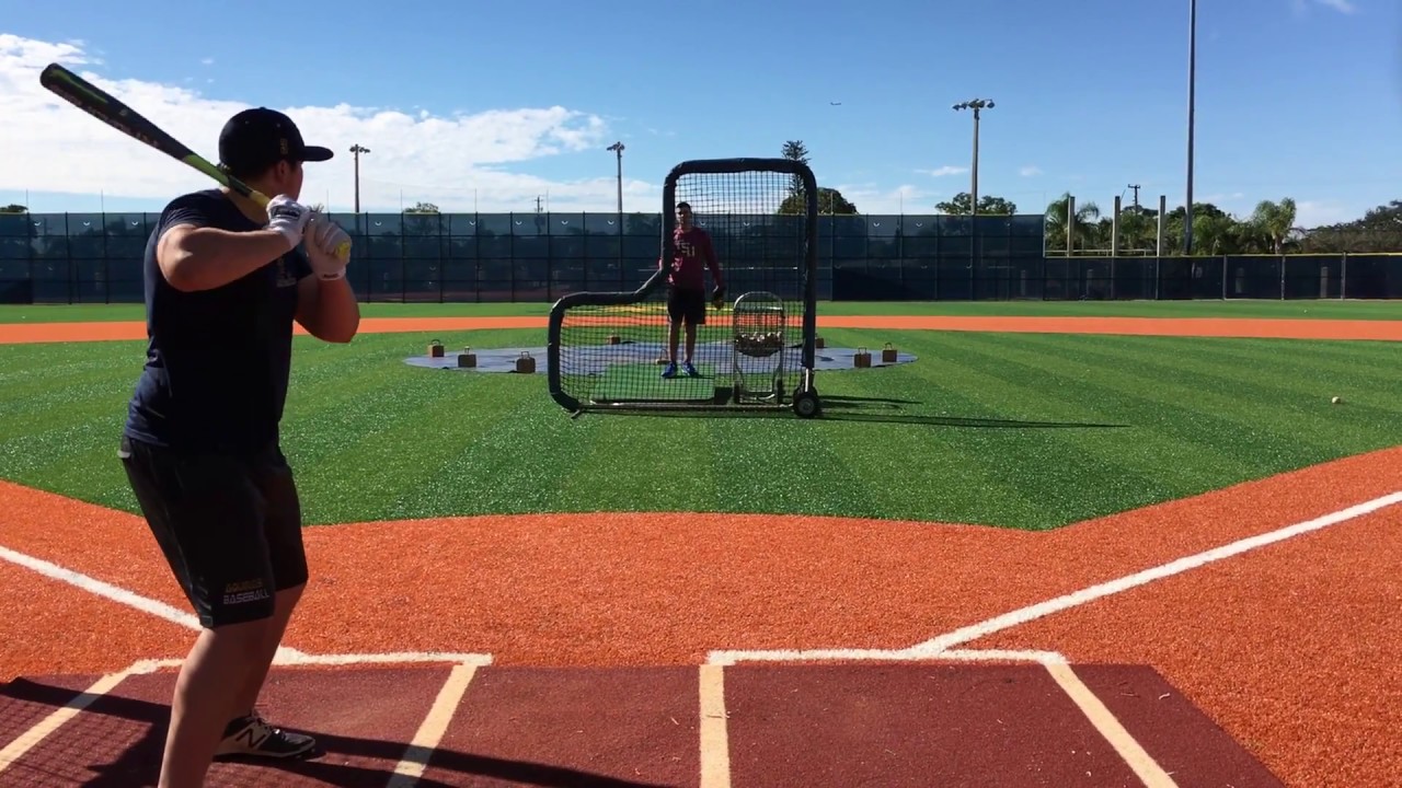 Connor Benson 2019 Baseball Recruiting Video - (swing only) - YouTube