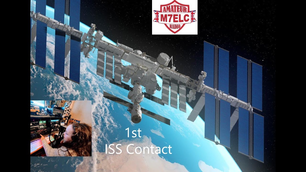 M7ELC working ISS repeater - M5JFS & M0NKC - YouTube