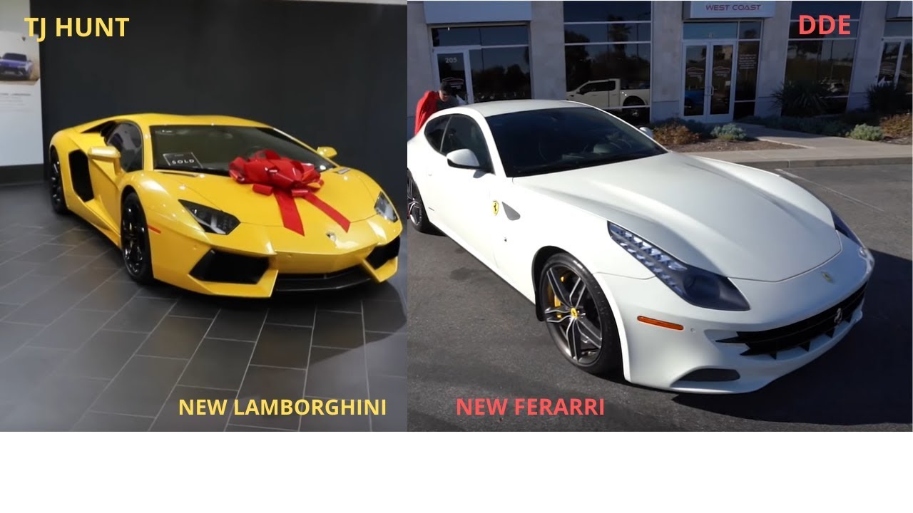 DISCUSSING DDE NEW FERRARI, TAVARISH NEW AMAZING BUILD, TJ HUNT NEW ...