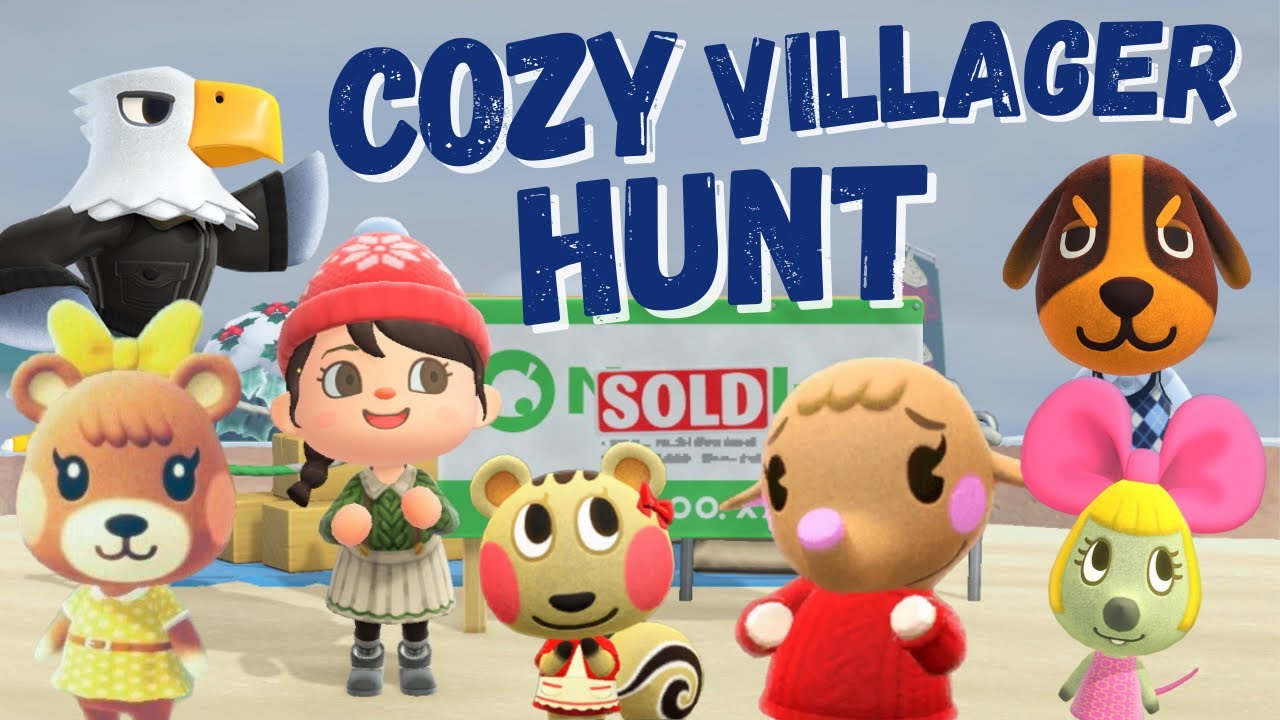 Let’s Hunt! Animal Crossing New Horizons Villager Hunting for a Cozy ...