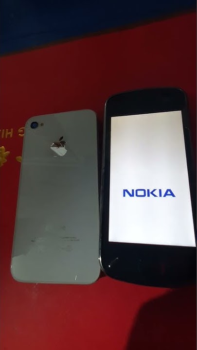 Nokia n97 iphone 4s - YouTube