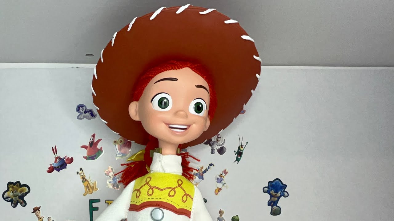 Disney Store Pull String Talking Jessie 2021 Review - YouTube