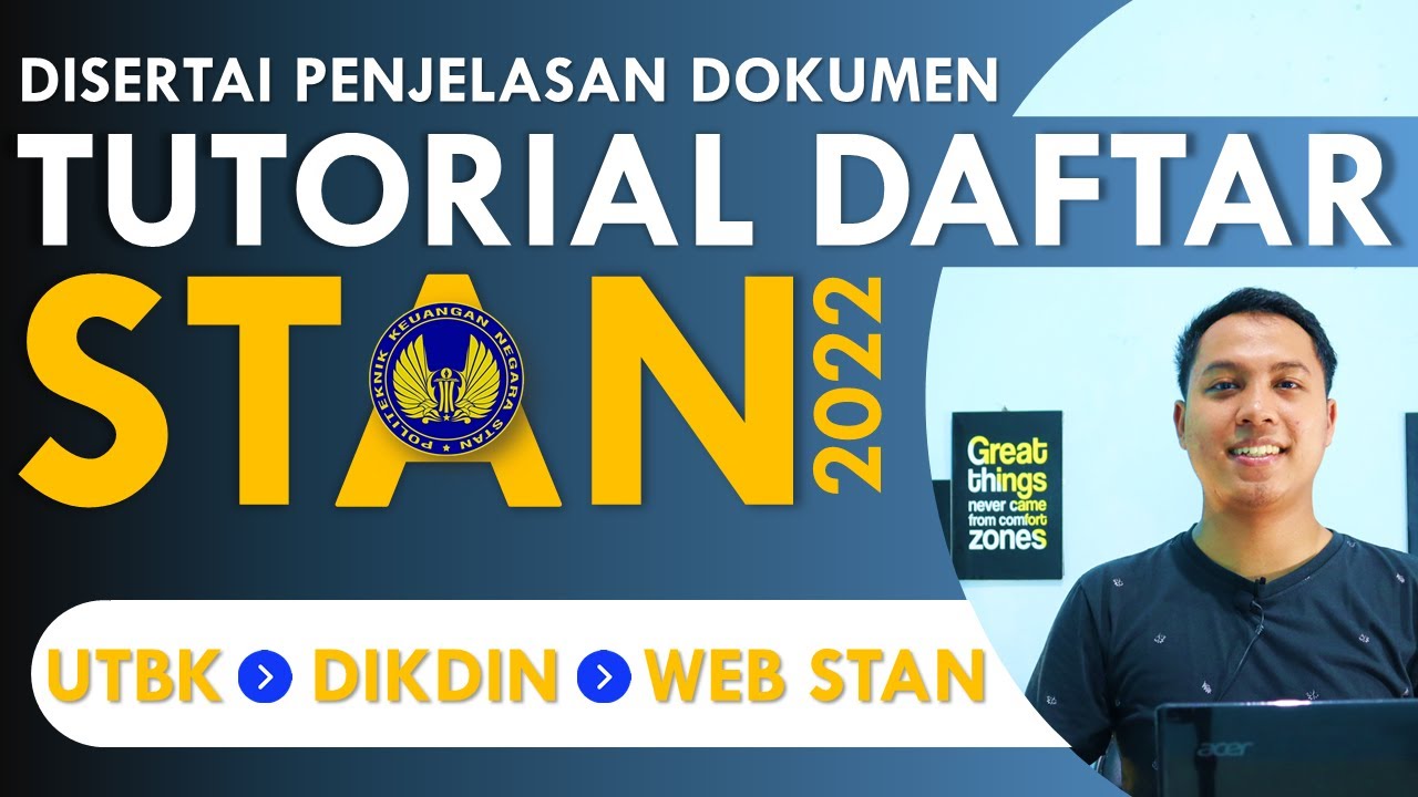 SPMB PKN STAN 2022 - TUTORIAL CARA DAFTAR STAN 2022 DARI UTBK ke DIKDIN ...