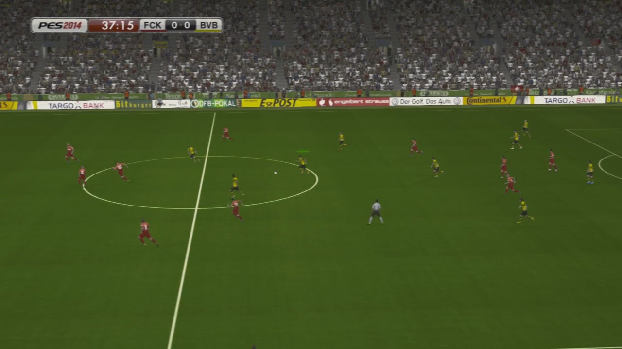 PES 14 Gameplay The most realistic football game EVER MADE!! - YouTube