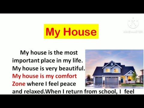 My House || Learning Speaking English || Listen and Practice #easystory ...
