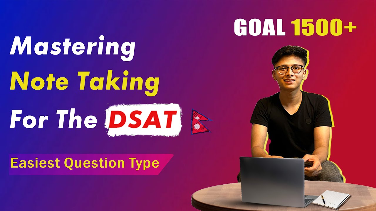 Digital SAT Lesson-6 || Note Taking Questions || 60-80 marks || Easiest ...