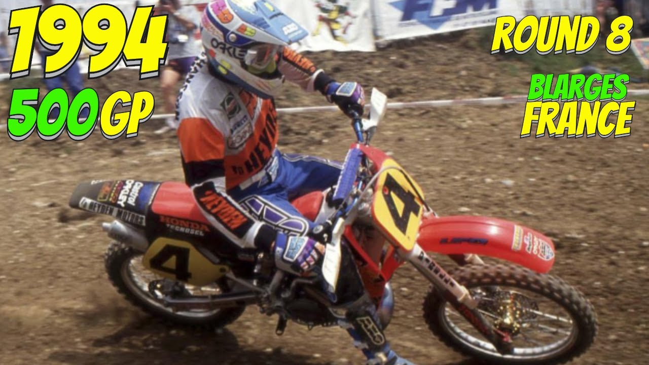 1994 MOTOCROSS 500 GP - FRANCE, ROUND 8 - MXGP - YouTube
