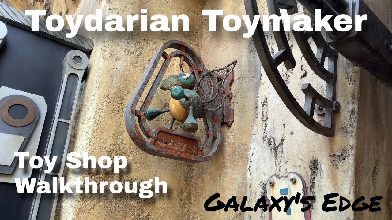 Star Wars: Galaxy’s Edge - Toydarian Toymaker Toy Shop Walkthrough 06 ...