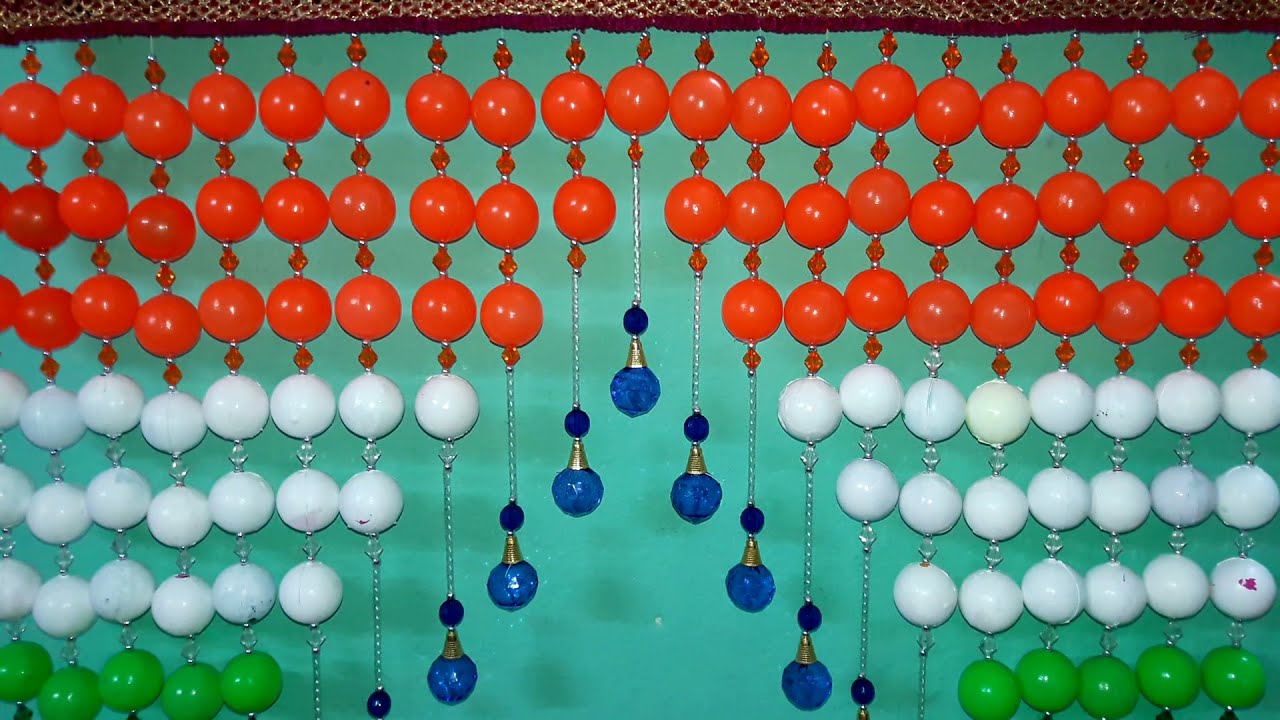 Door Hanging Designs #101 | Independence day/Republic Day Craft Ideas ...