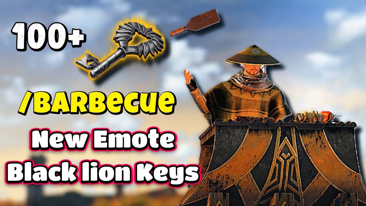 New Emote Barbecue More Than A Hundred Black Lion keys Guild Wars 2 - YouTube