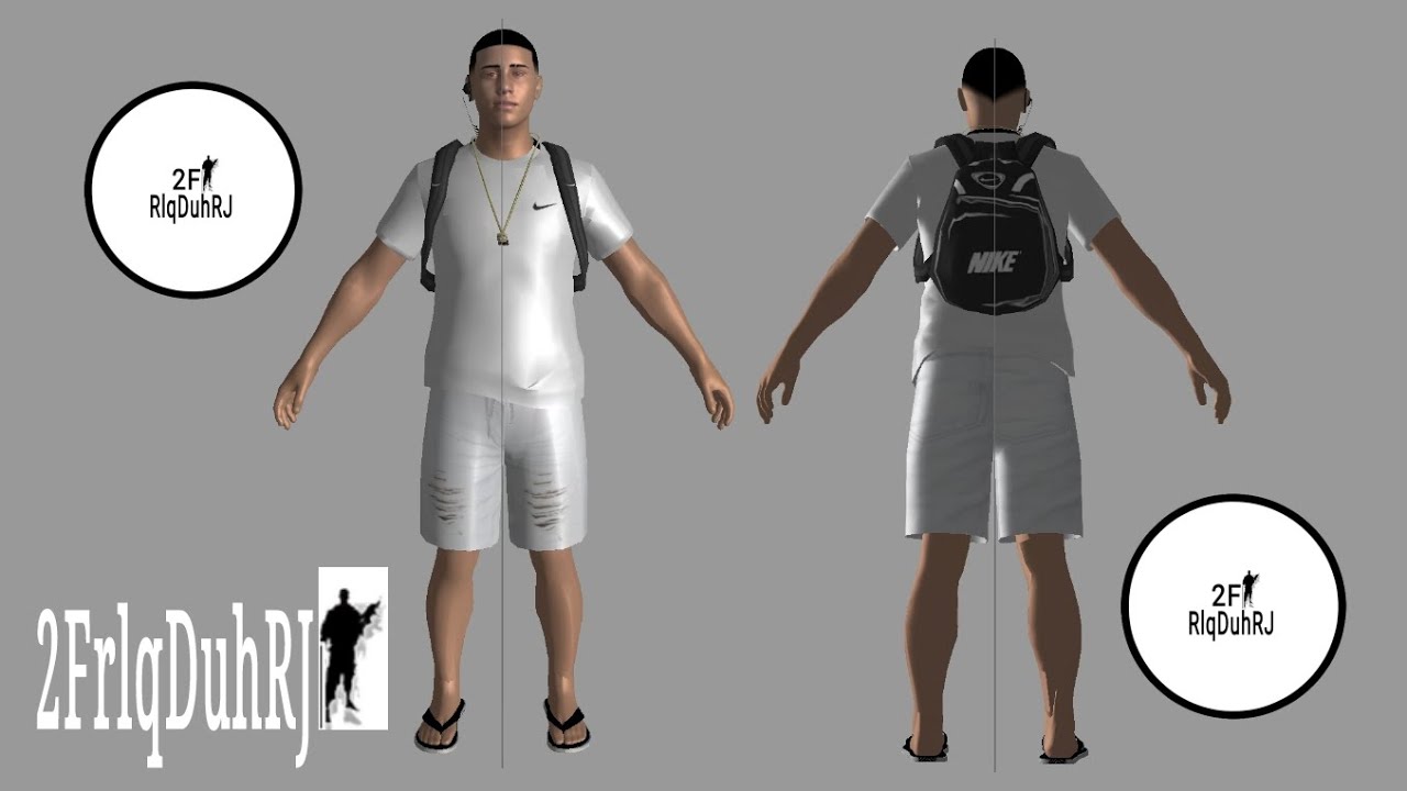 SAIU!! SKIN DE VAPOR PARA GTA FACÇÃO ANDROID/PC - YouTube