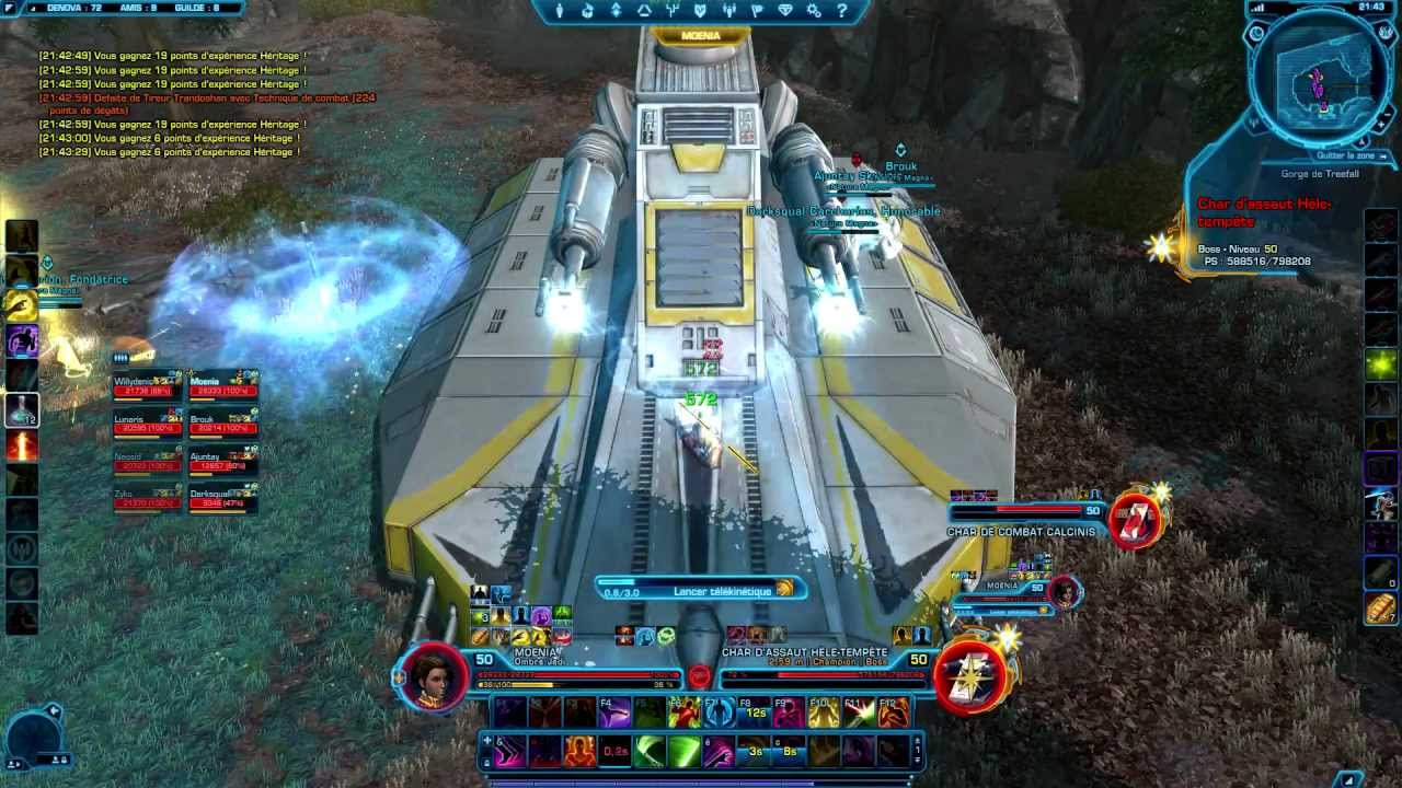 SWTOR - Denova HM - Calcinis et Hèle-tempête - YouTube