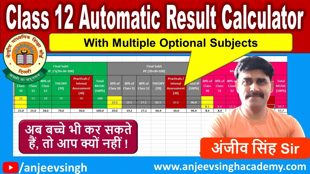 CBSE Latest Update, Calculate Class 12 Result | Updated Result ...