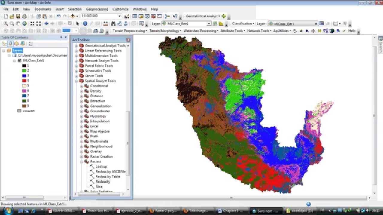 raster 2 polygon - YouTube