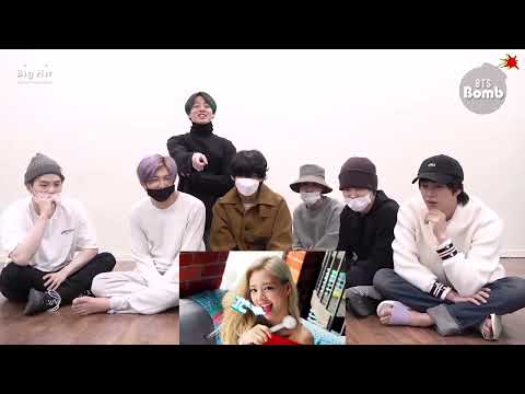 bts reaction to icy itzy