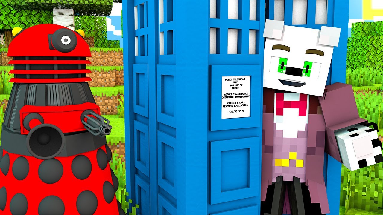Dalek Mod Tardis - Minecraft Modded Survival: Episode 18 - YouTube