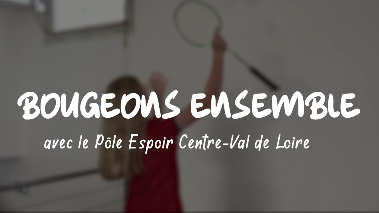 Bougeons Ensemble | Entraînement badminton - Rotation d'avant bras - YouTube