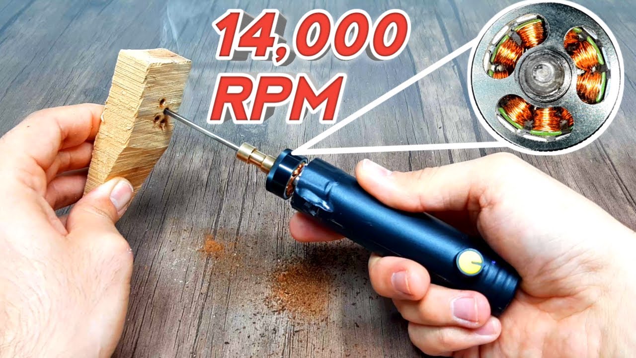 The Ultimate Tool for Precision: Making a Brushless Mini Grinder Drill ...