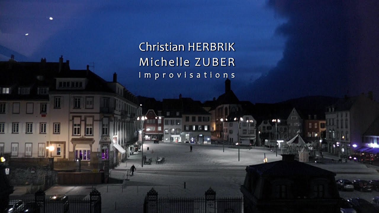 "IMPROVISATIONS" Christian HERBRIK - Michelle ZUBER nuit piano - vidéo ...