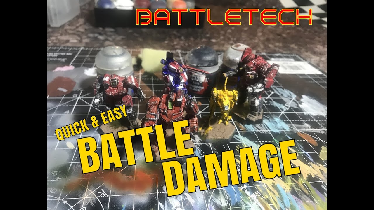 Battle Damage Tutorial for Battletech - YouTube