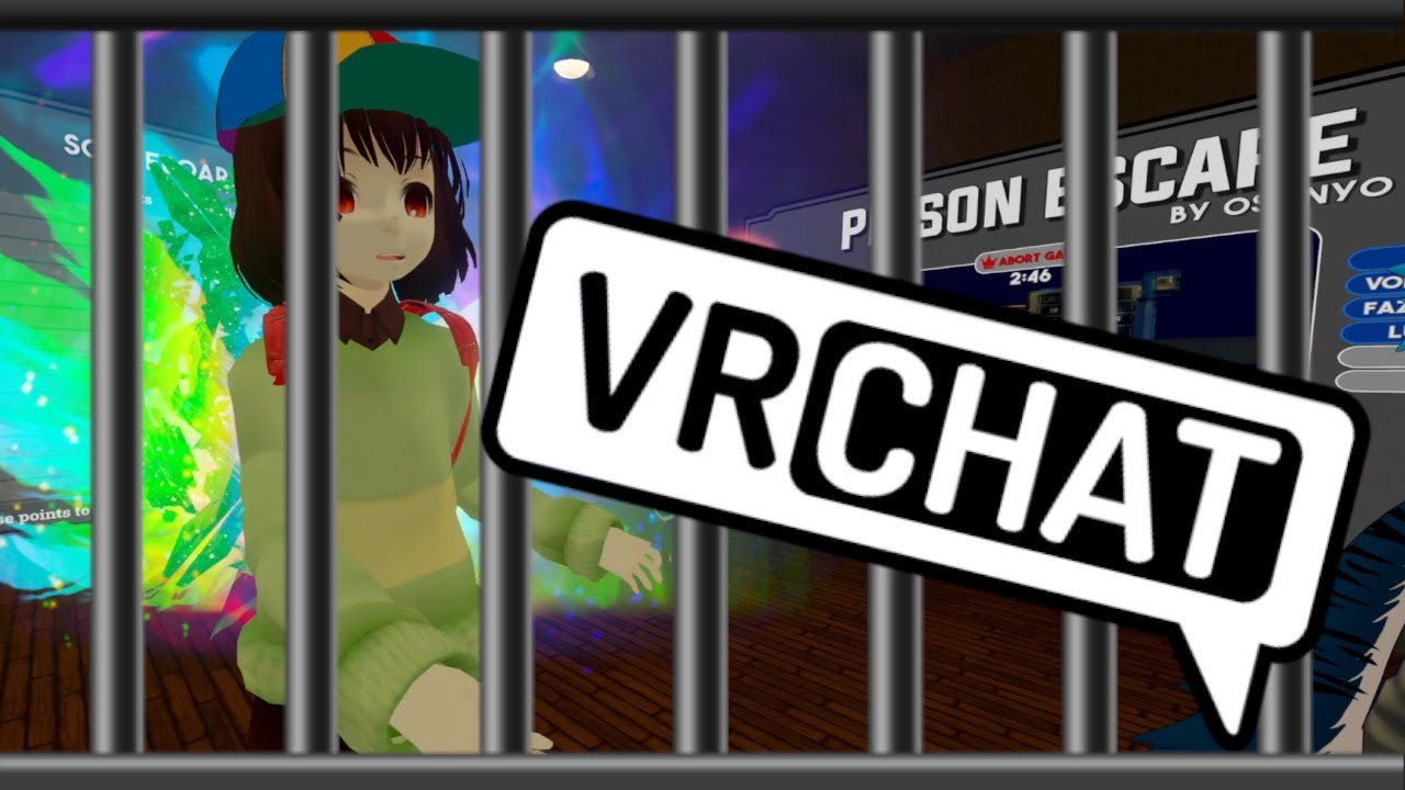 Chara and friends in VRchat JailBreak! (VRchat funny moments) - YouTube