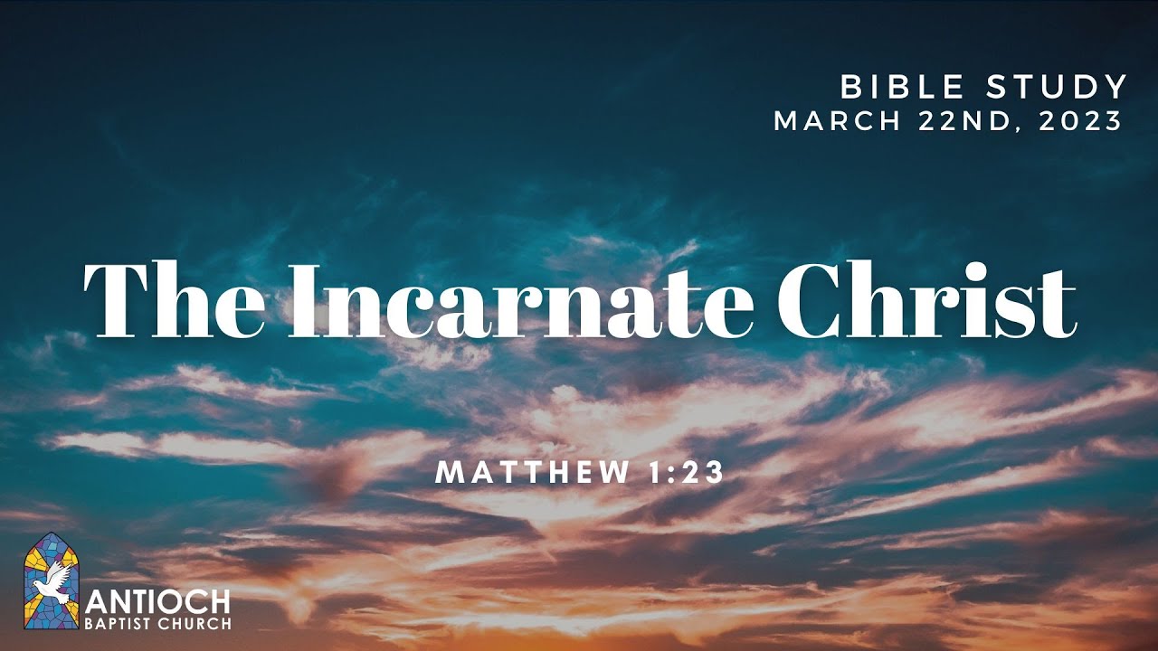 The Incarnate Christ | Rev. Reggie Harris - YouTube