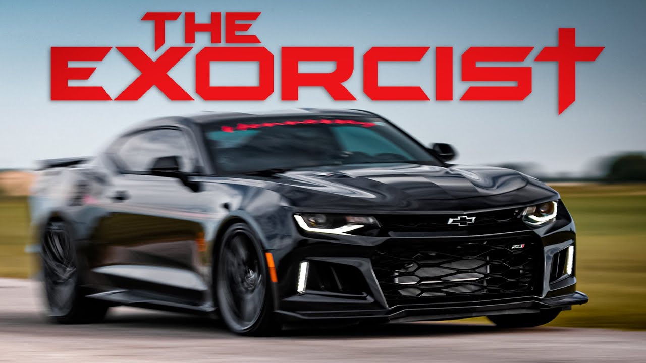 1000 HP Camaro ZL1 Reaction! // THE EXORCIST by HENNESSEY - YouTube