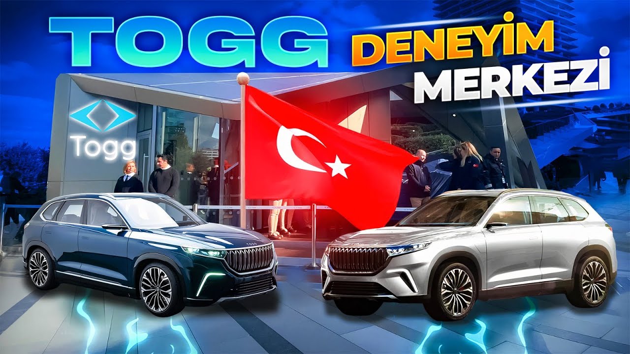 TOGG'un ilk deneyim merkezini gezdik! - Neler var? - YouTube