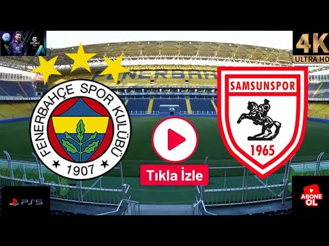 Fenerbahçe Vs Samsunspor 4K ULTRA HD eFootball 2024 #fenerbahçe #ps5 # ...