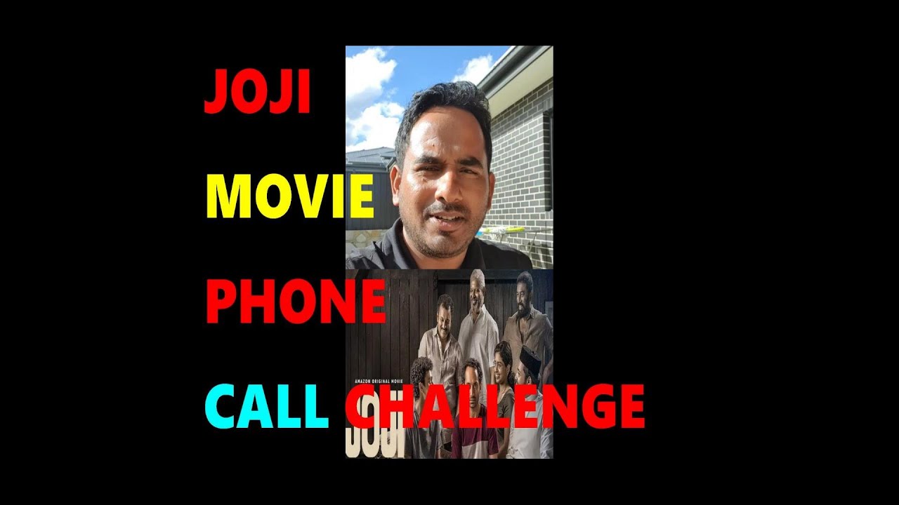 joji movie phone call to joman chettan #prank phone call challenge # ...