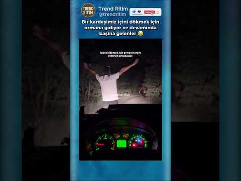 Ormanda Yalnız Olduğunu Sanıp Bağıran Adam 🤣😁