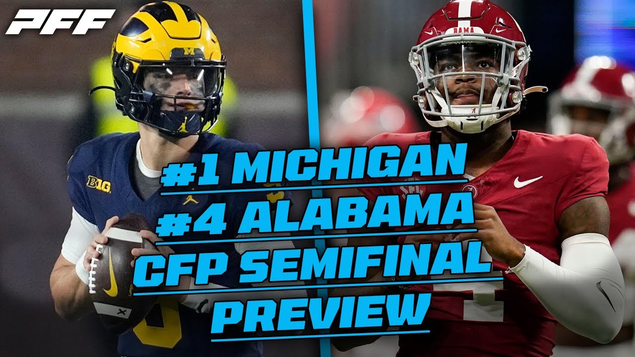 Michigan Football vs. Alabama Football College Football Playoff Preview ...