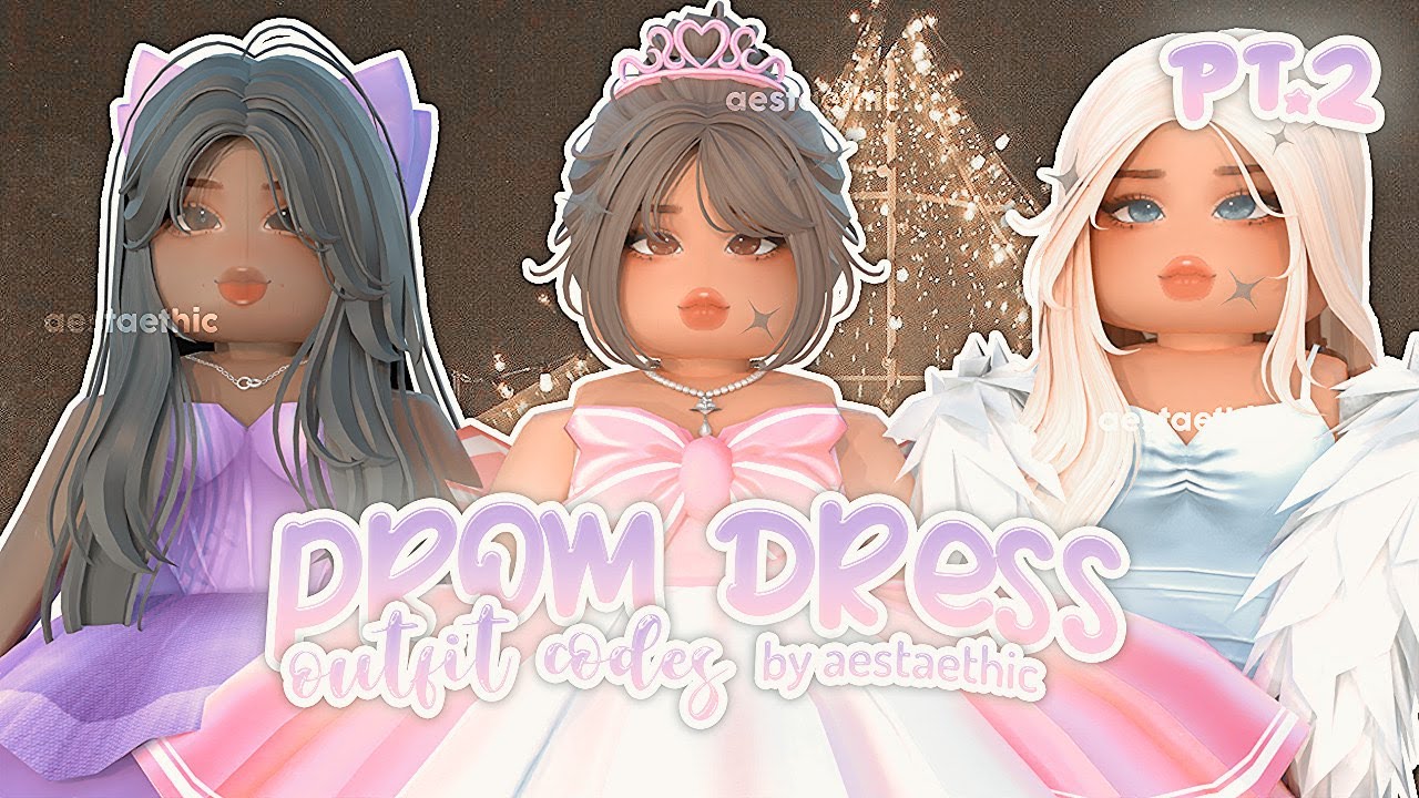 Roblox Prom Dress Outfit Codes for Berry Avenue, Bloxburg, & Brookhaven ...