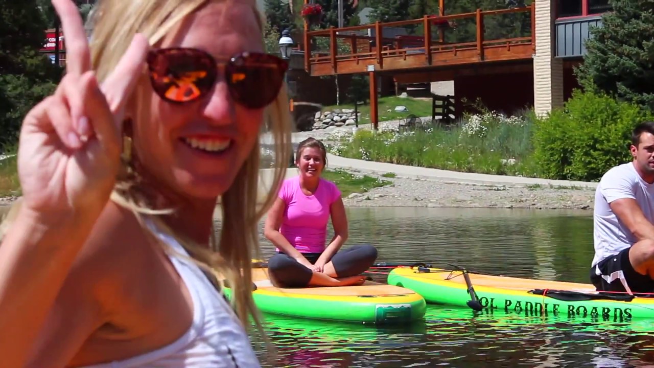 SUP Yoga ( Stand Up Paddle Board ) Meta Yoga Breckenridge Kat Larsen ...