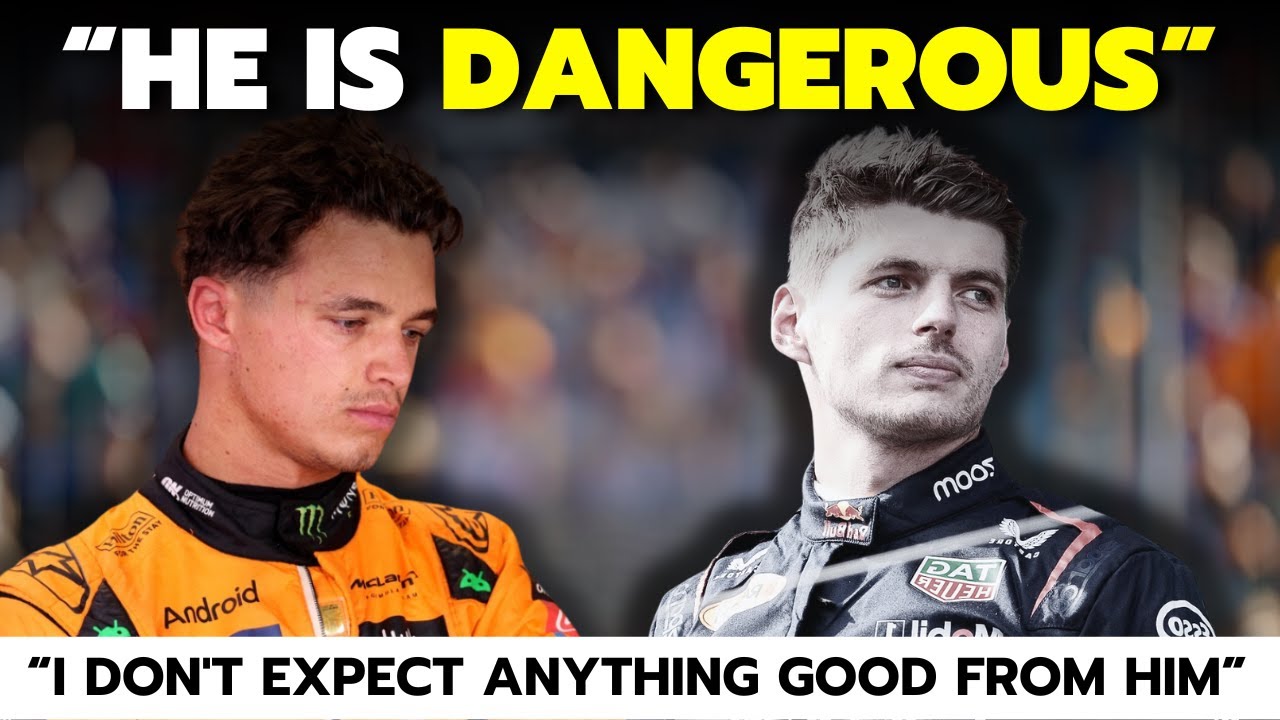 💣BREAKING NEWS! NORRIS CRITICIZES VERSSTAPPEN, "I DIDN'T EXPECT ...