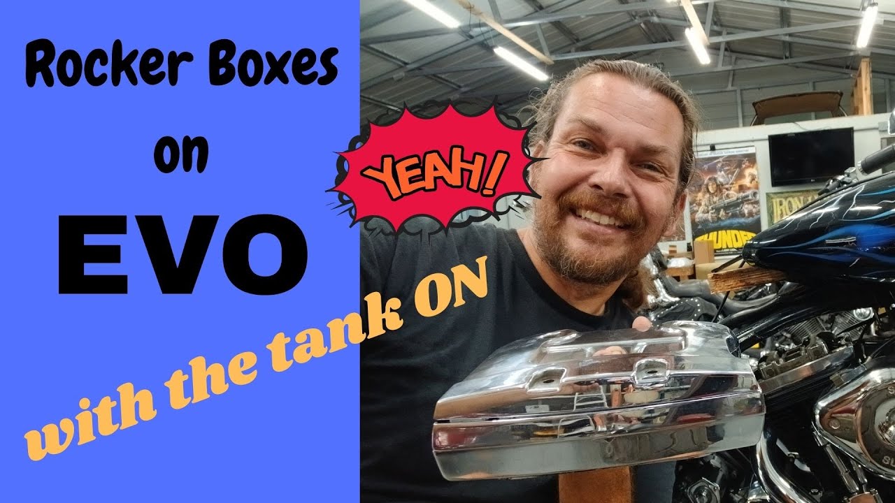 Harley Davidson EVO rocker boxes - YouTube