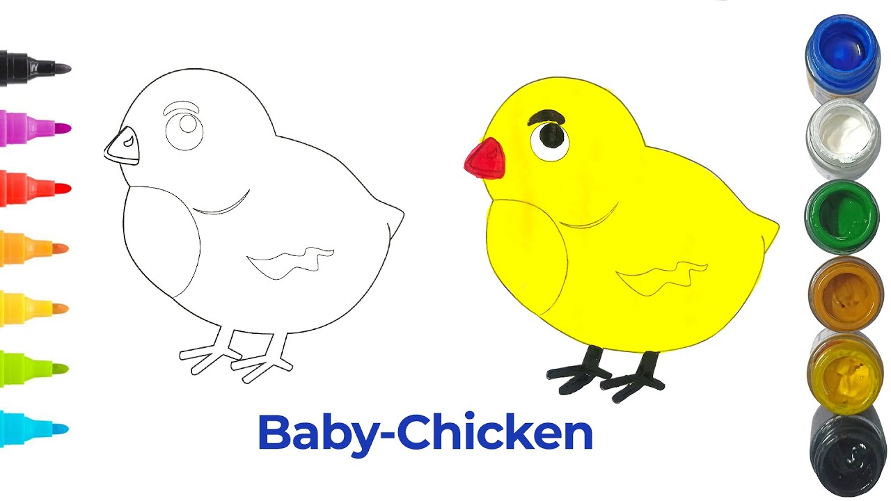 How to draw | baby chicken | art for kids hub | easy drawing | drawing ...