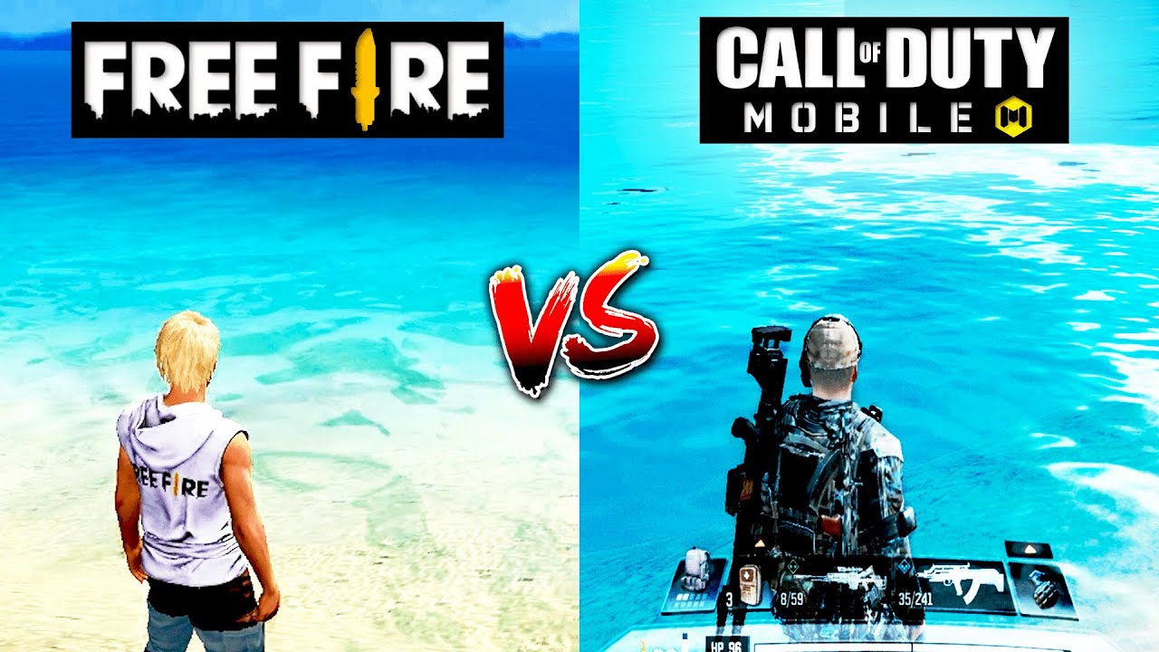 FREE FIRE vs CALL OF DUTY Mobile - YouTube