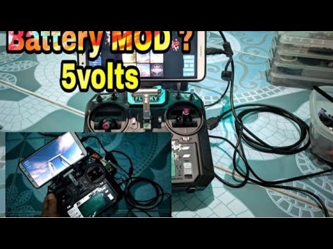 FlySky FS-I6X Simple 5v Battery Mod - YouTube