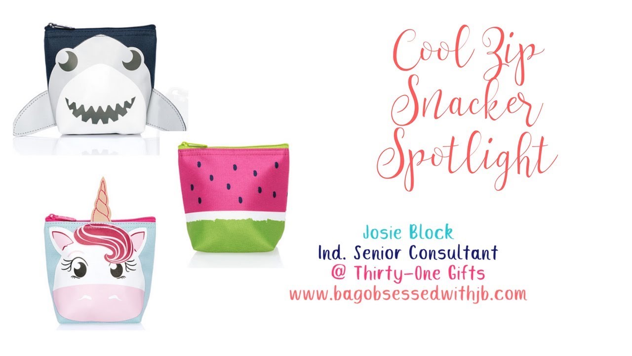 Cool Zip Snacker by Thirty-One Gifts - YouTube