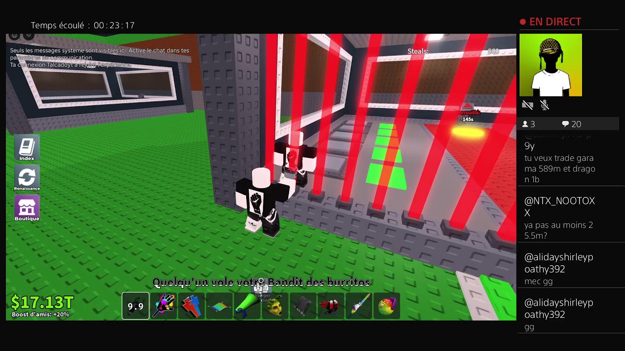 Live roblox trade sab NO SCAM - YouTube