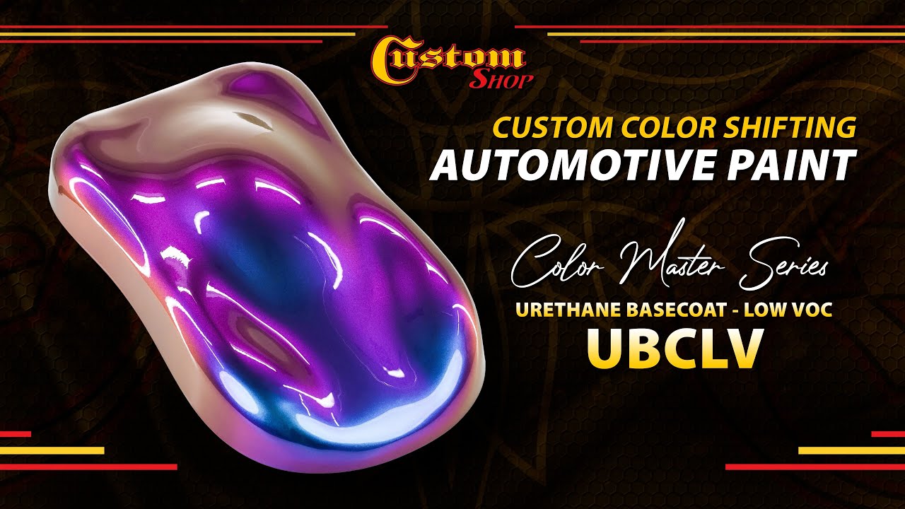 Color Shifting Automotive Paint - Cyan to Purple - YouTube