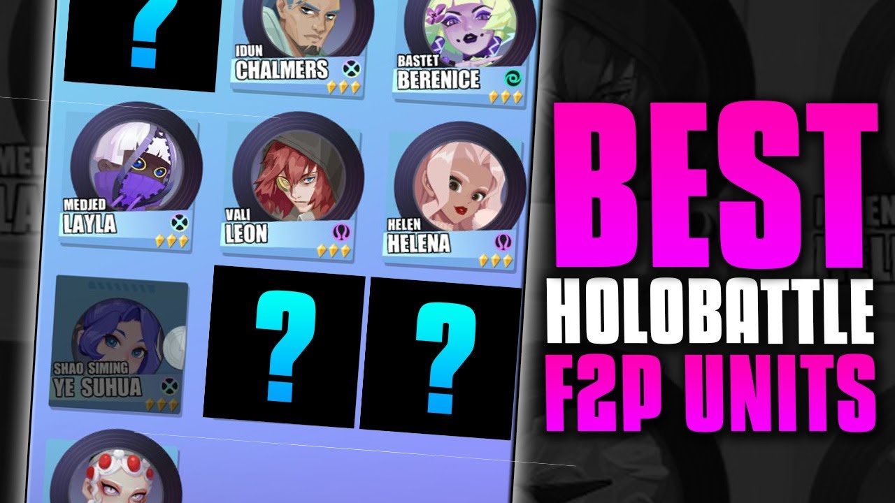 BEST HOLOBATTLE ESPERS - F2P Feat. Volkin!! | DISLYTE - YouTube