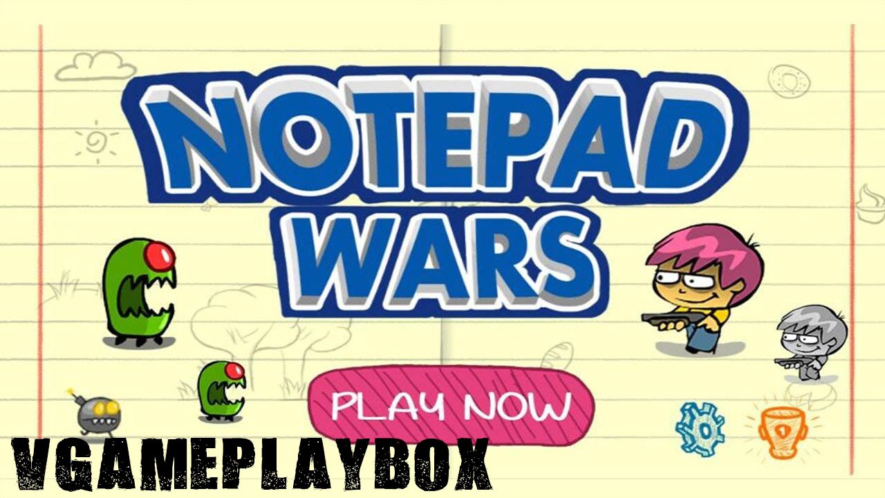 Doodle Adventure Shooting - Notepad Wars iOS / Android Gameplay Video ...