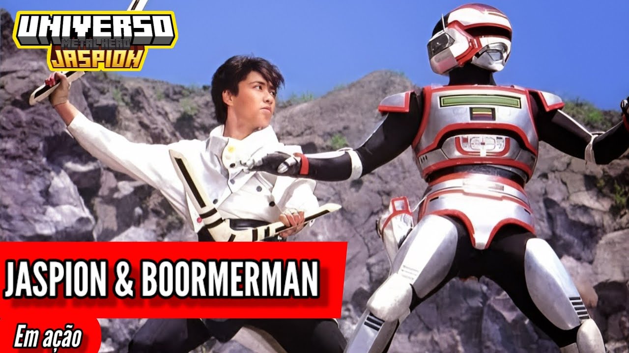 MELHORES MOMENTOS do JASPION e boomerman em ação contra o mal - YouTube